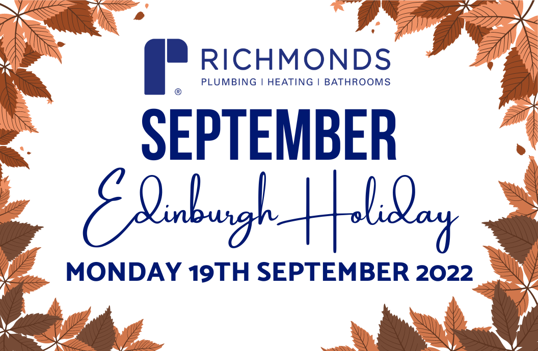 September Holiday Hours – Edinburgh – Richmonds